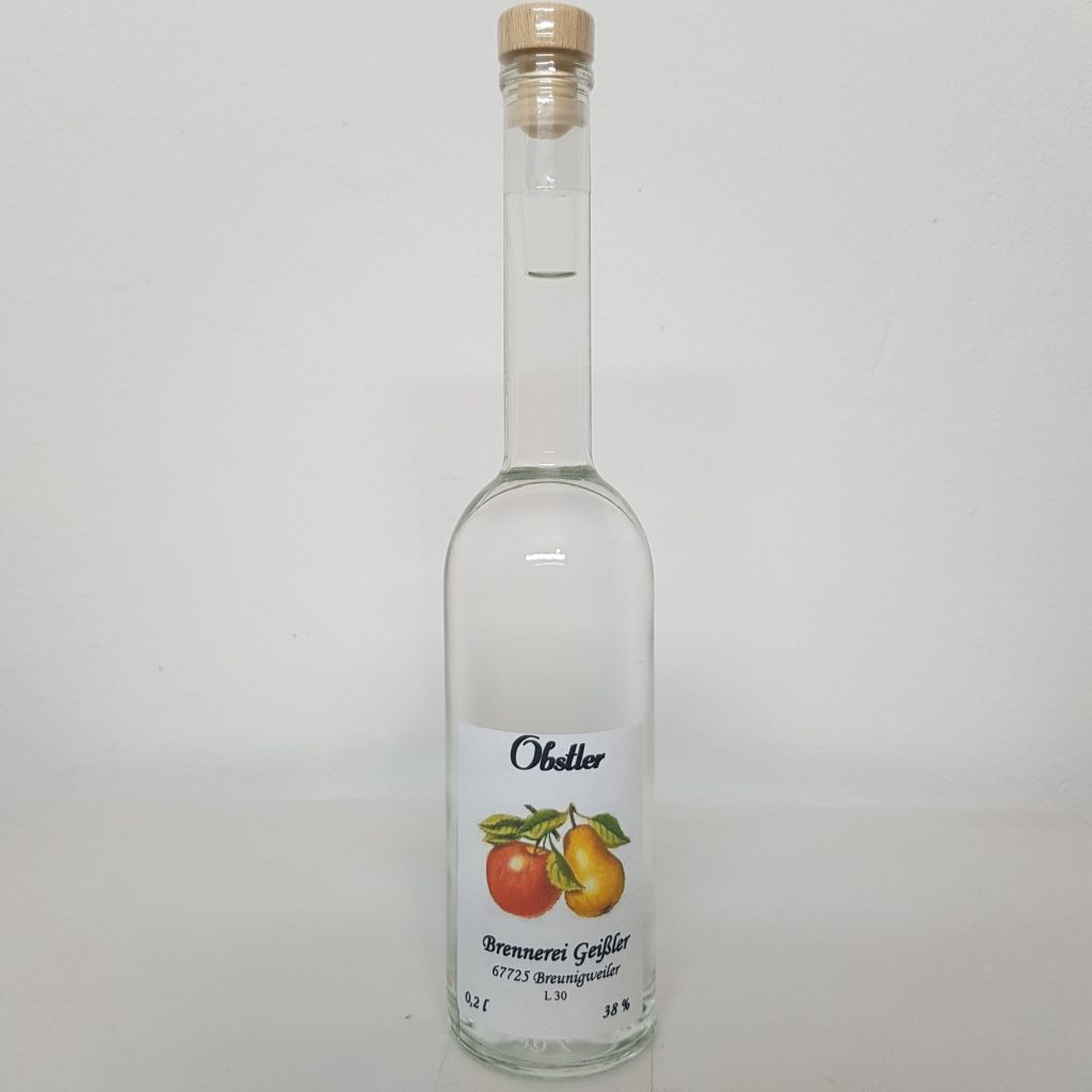 Obstler – Brennerei Geißler